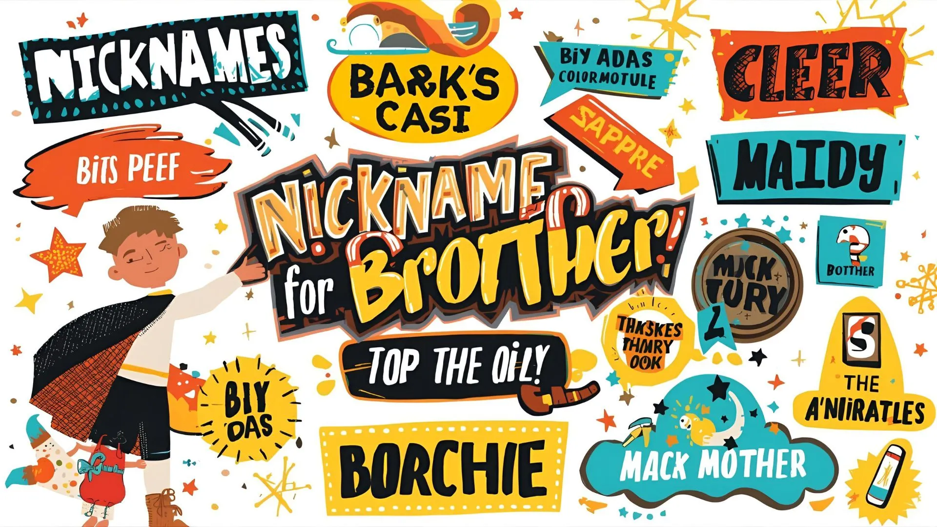 Nicknames for Brother: 100+ Fun, Cute & Cool Ideas 💙